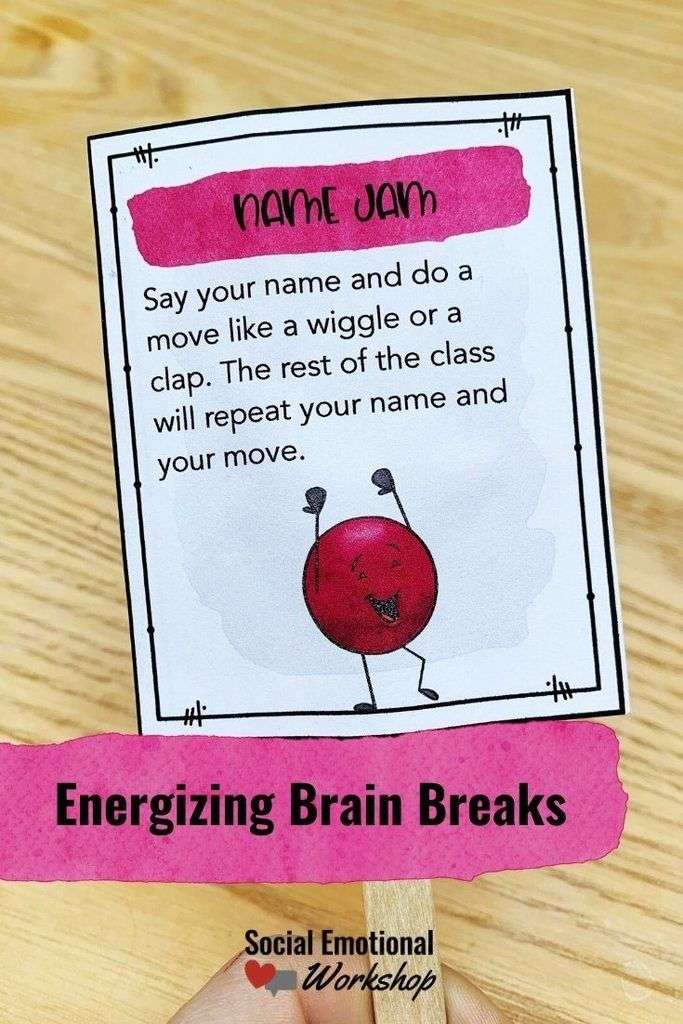 Brain Break Activities that Energize, Calm and Focus | Social Emotional ...
