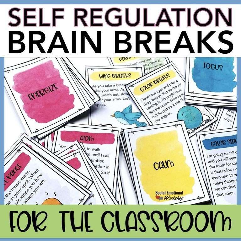 Brain Break Activities that Energize, Calm and Focus | Social Emotional ...