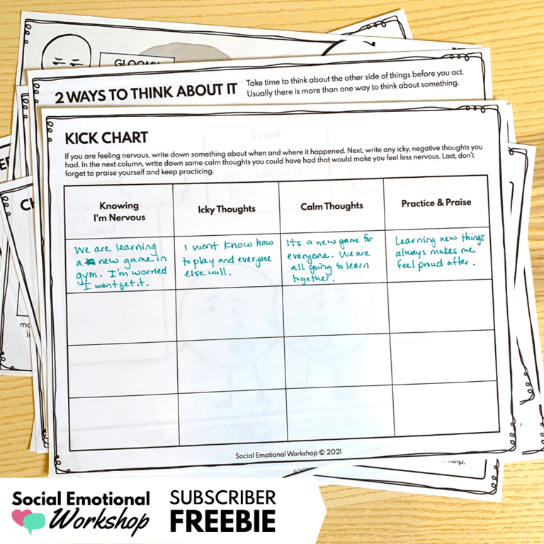 Helping Children Challenge Negative Thinking | Social Emotional Workshop