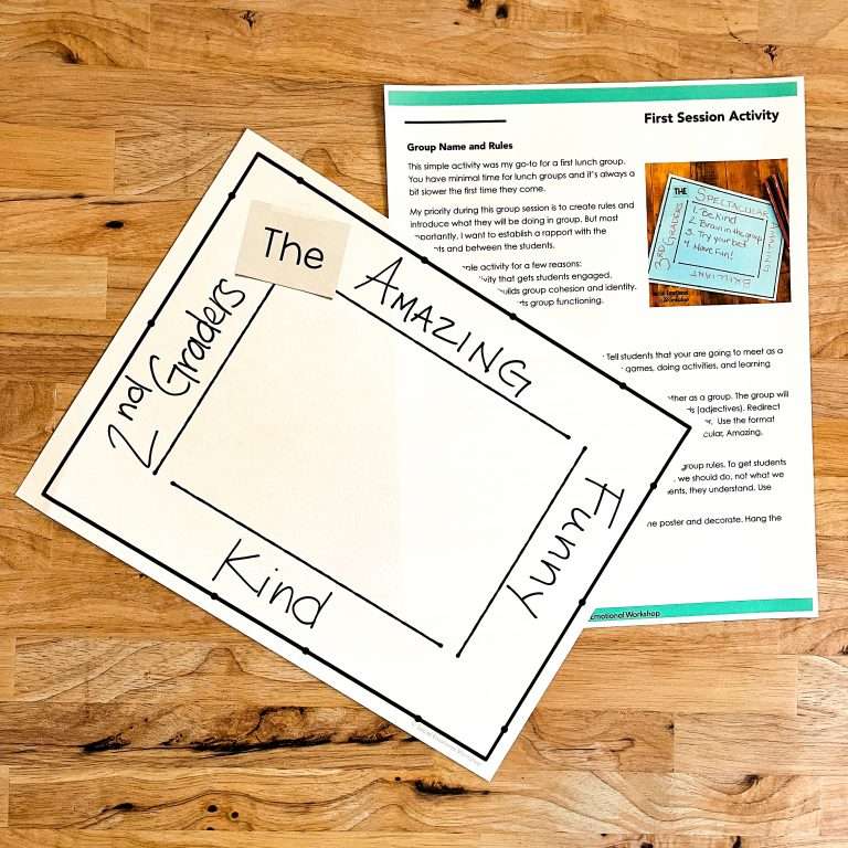 8 Quick Lunch Bunch Activities for Elementary School | Social Emotional ...