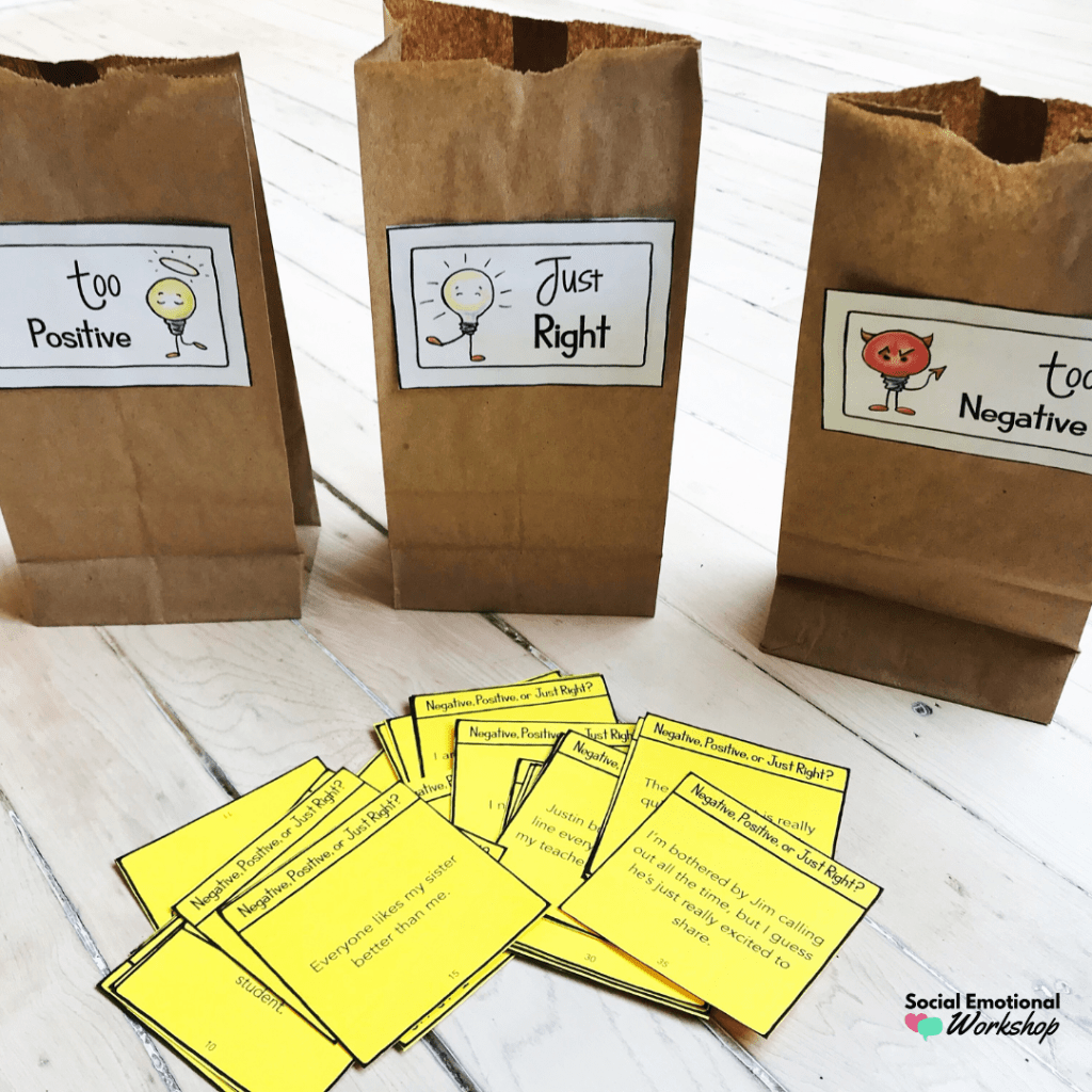 4 Steps to Positive Thinking: Activities for Elementary | Social ...