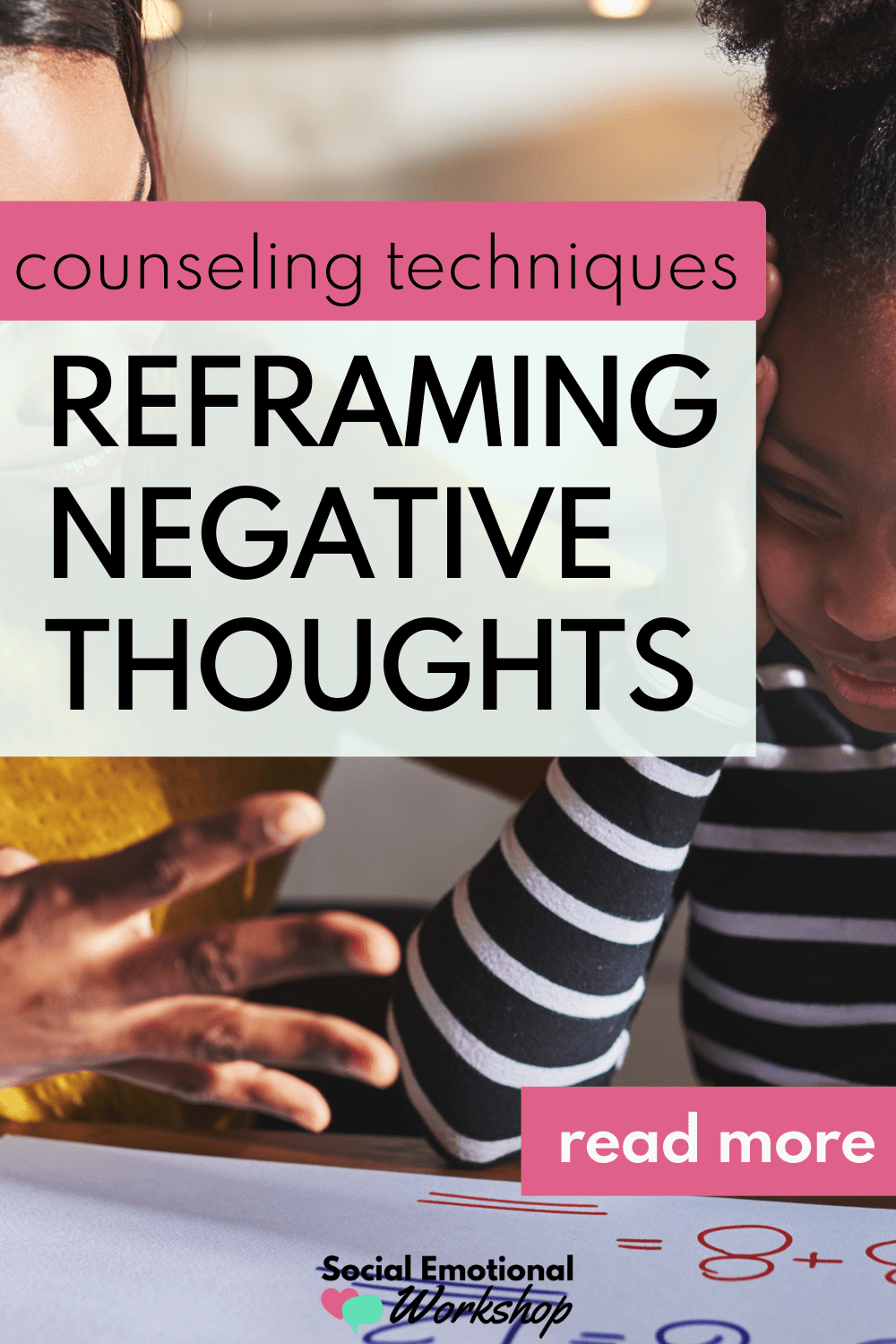 Counseling Techniques: Reframing Negative Thoughts | Social Emotional ...
