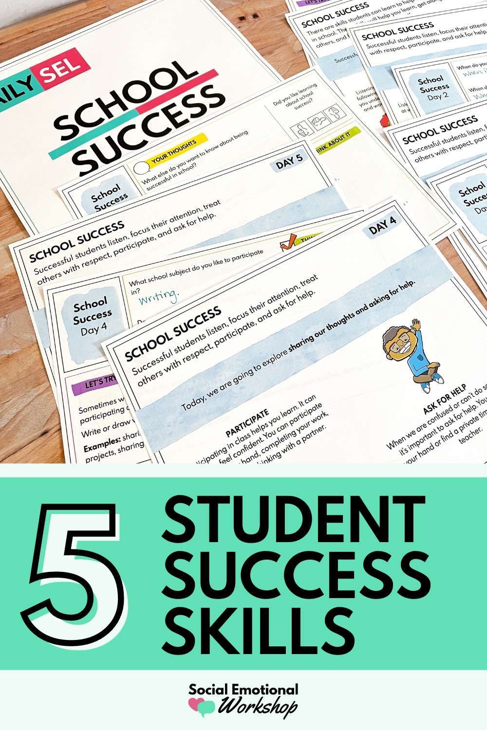 5 Core Student Success Skills | Social Emotional Workshop