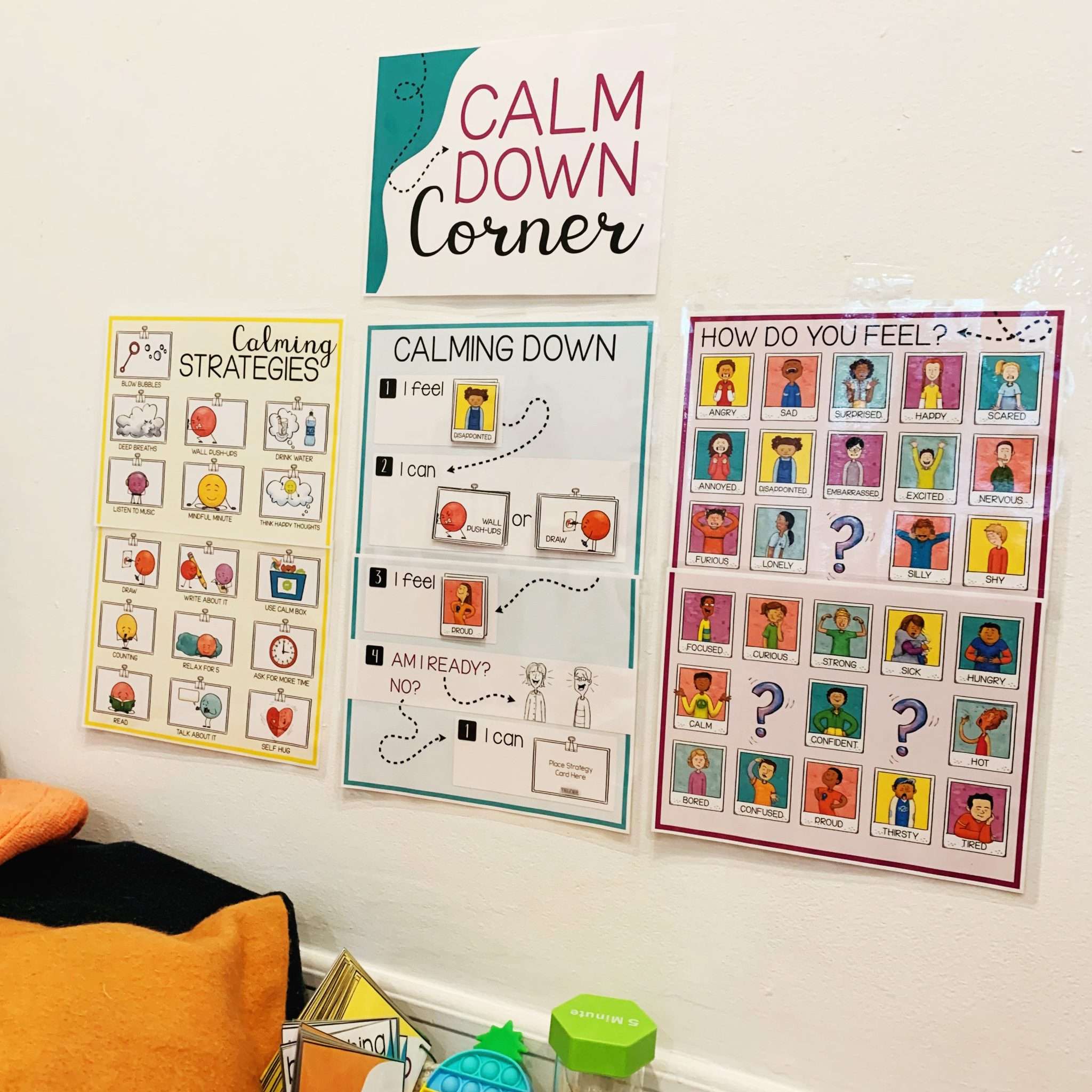 6 Ways to Make a Calm Corner Work | Social Emotional Workshop