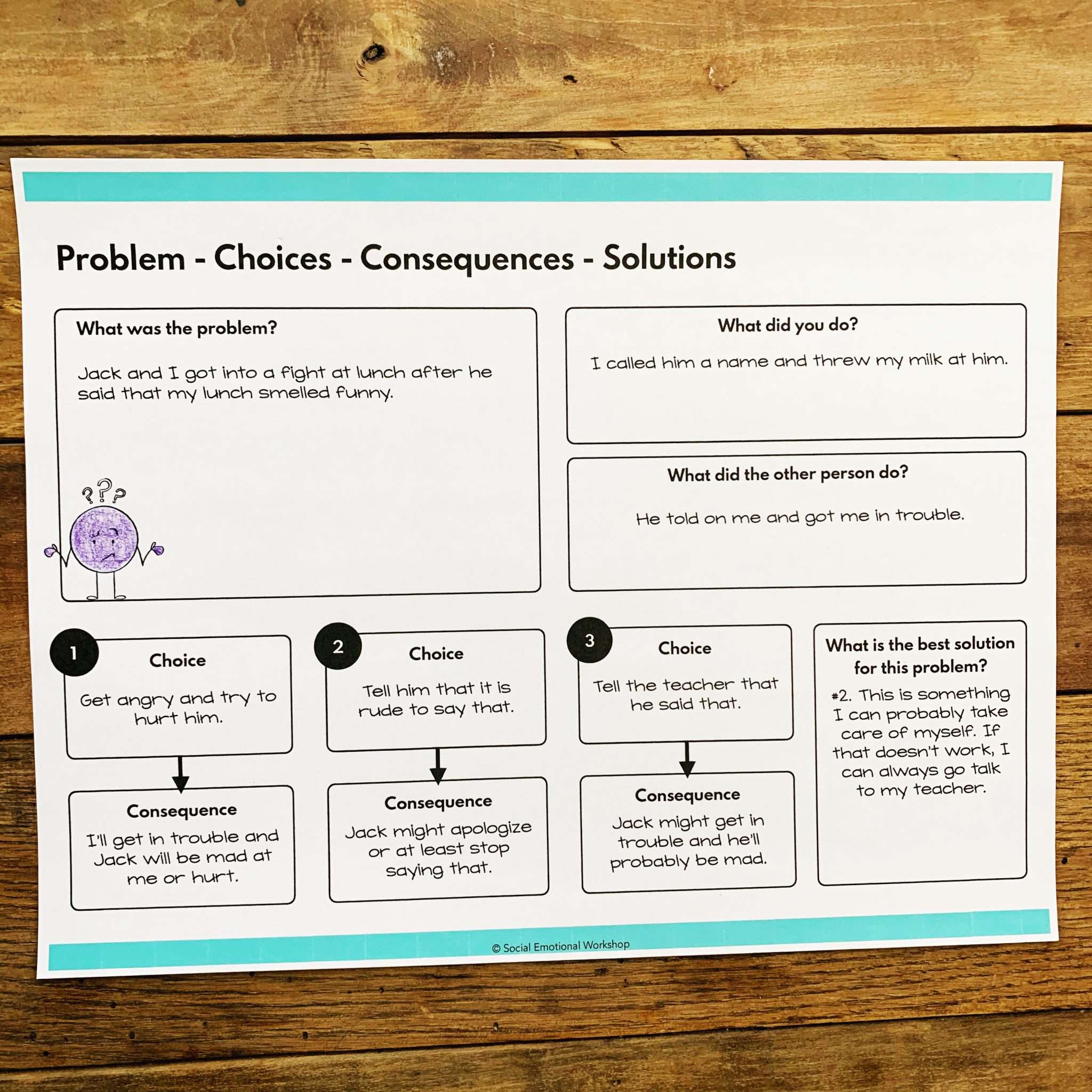 Anger Management Activities for Skill Based Counseling | Social ...