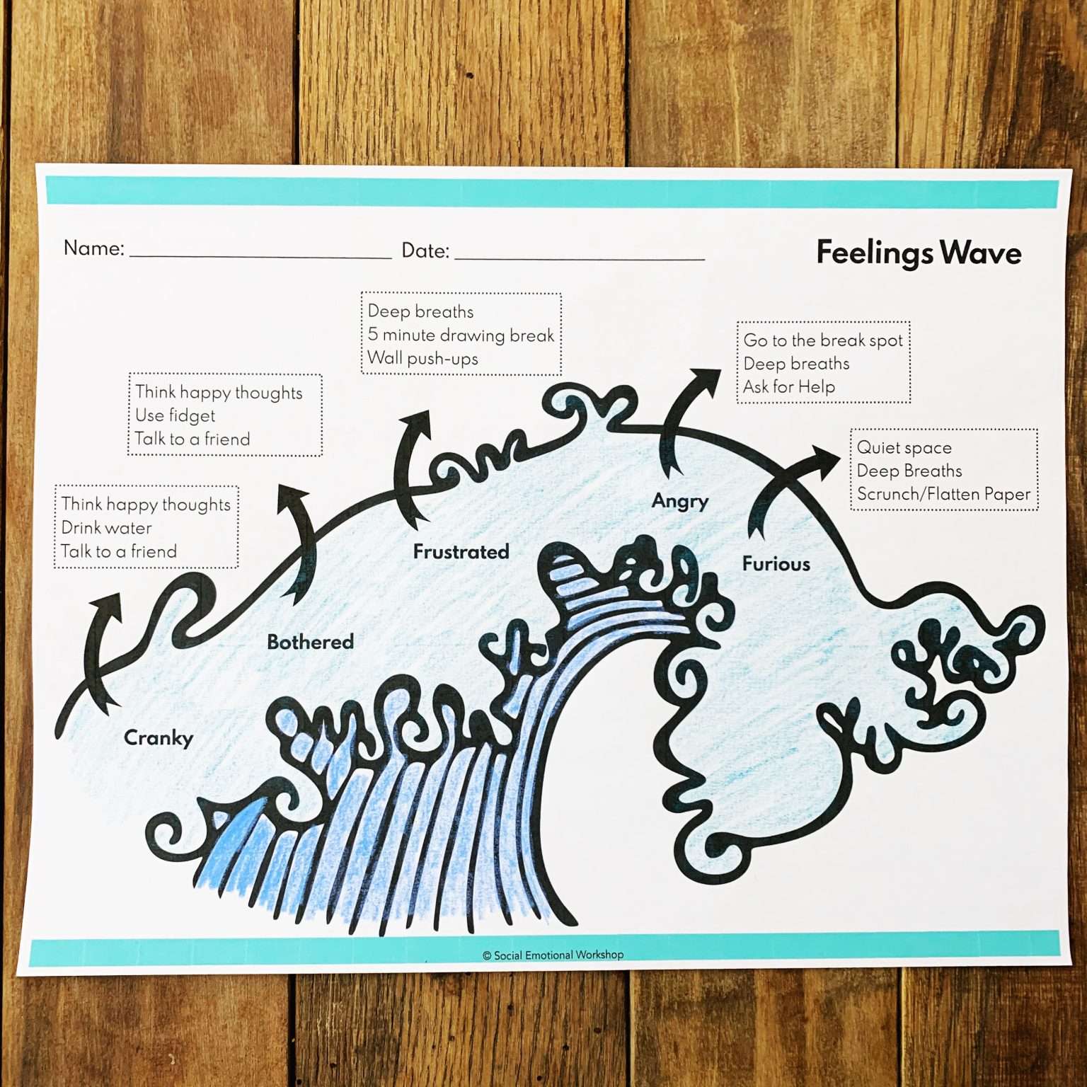 A Feelings Thermometer is the Ultimate Counseling Tool | Social ...
