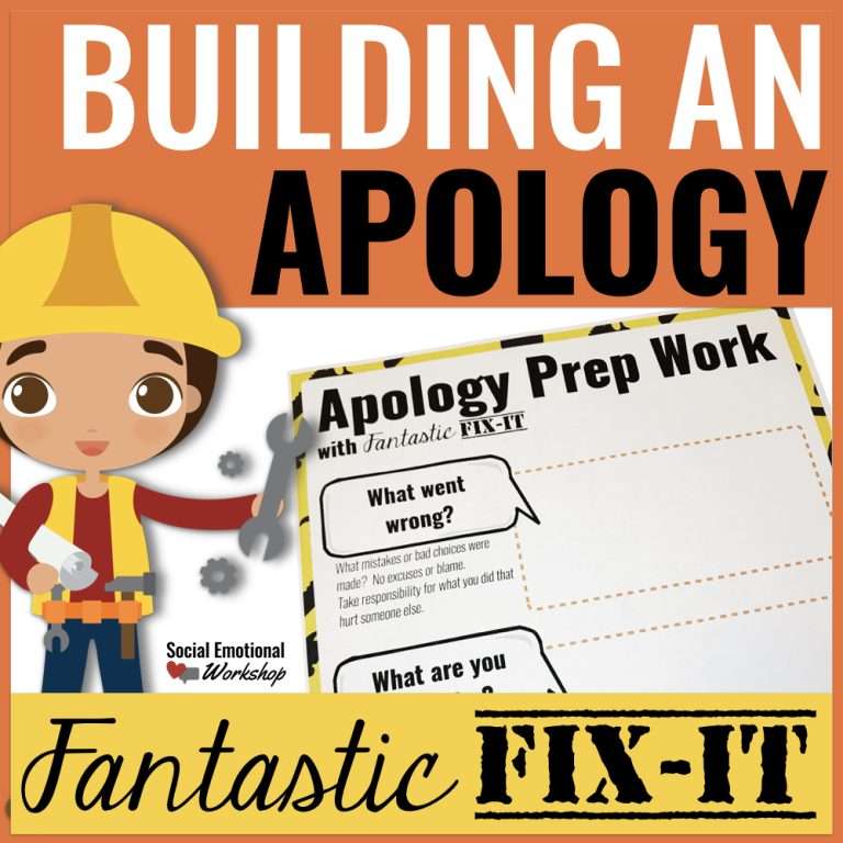 Sorry! Teaching Why, Why, and How to Apologize | Social Emotional Workshop