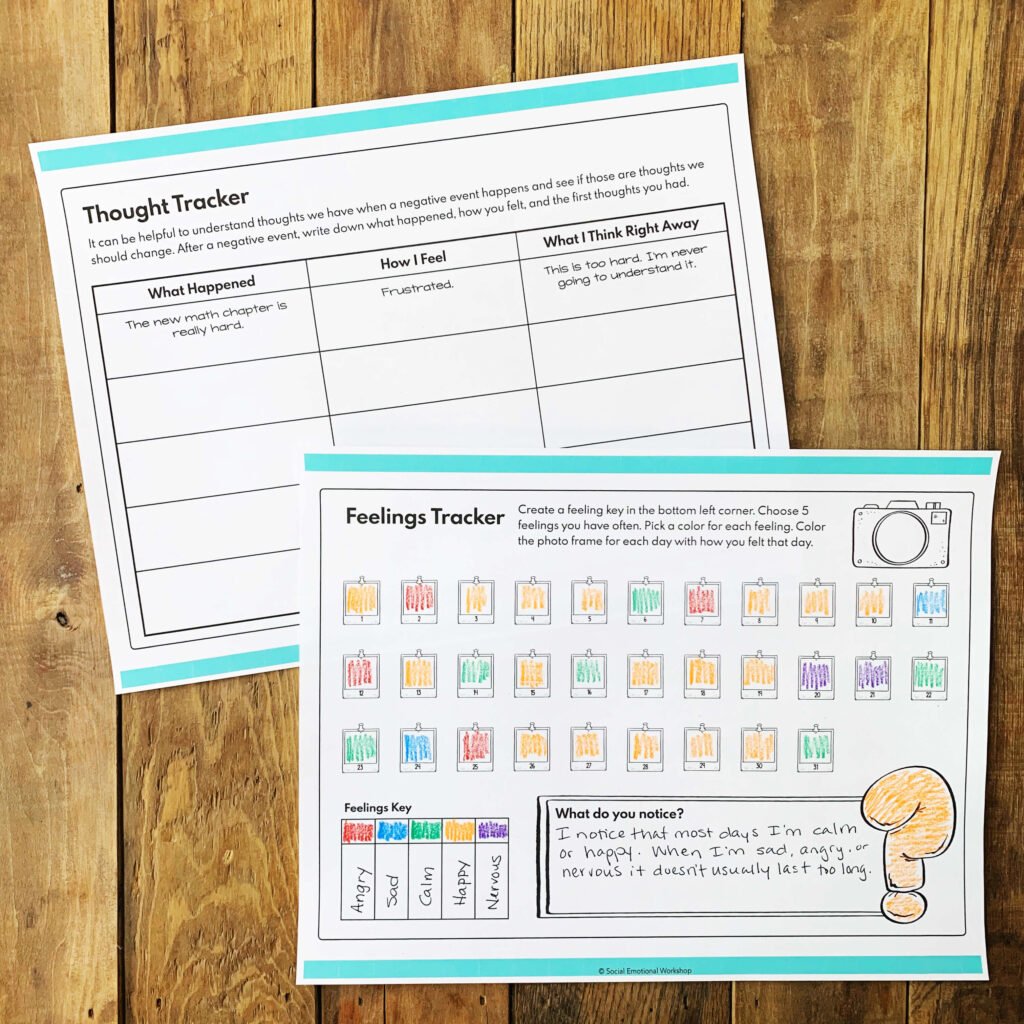 7 CBT Activities You Can Use in School Counseling | Social Emotional ...