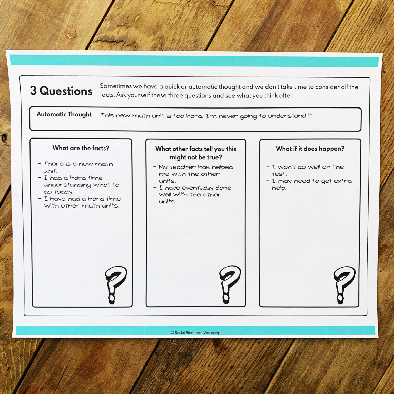 7 CBT Activities You Can Use in School Counseling | Social Emotional ...