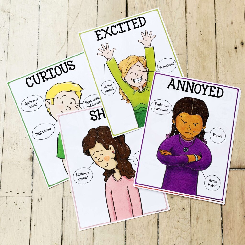 10 Simple Activities to Build a Feelings Vocabulary | Social Emotional ...